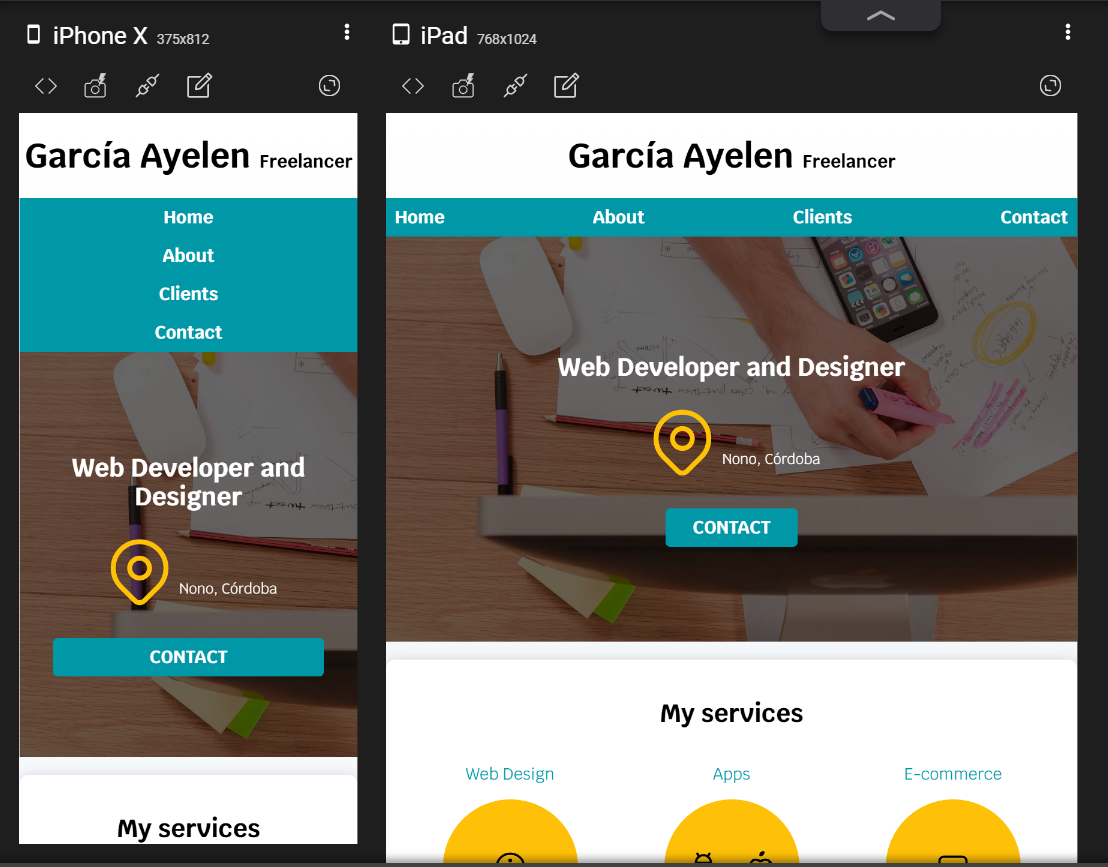 GitHub - Aye-Garcia/first-responsive-page