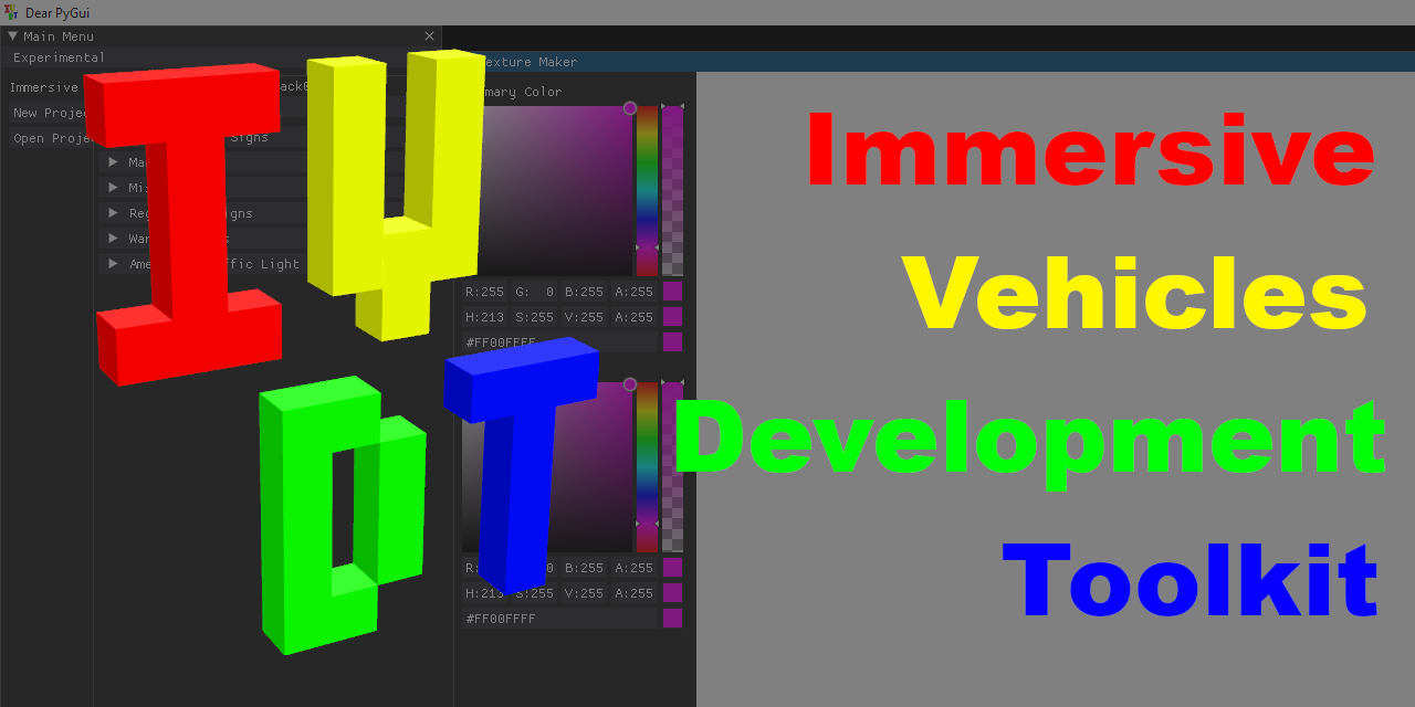 GitHub - Moonspire/Immersive-Vehicles-Development-Toolkit: IVDT