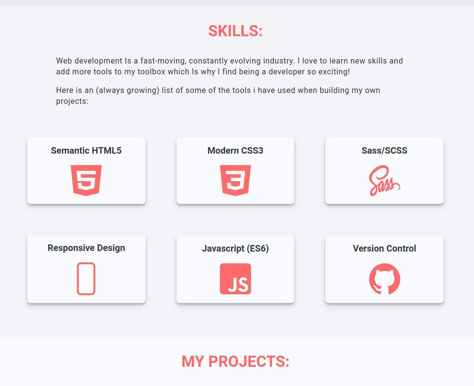 Github Tac3563 Portfolio Portfolio Page To Show The Projects I Have