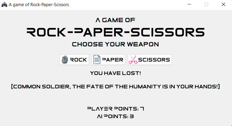 GitHub - karastoyanov/Rock-Paper-Scissors: A game of rock, paper, scissors