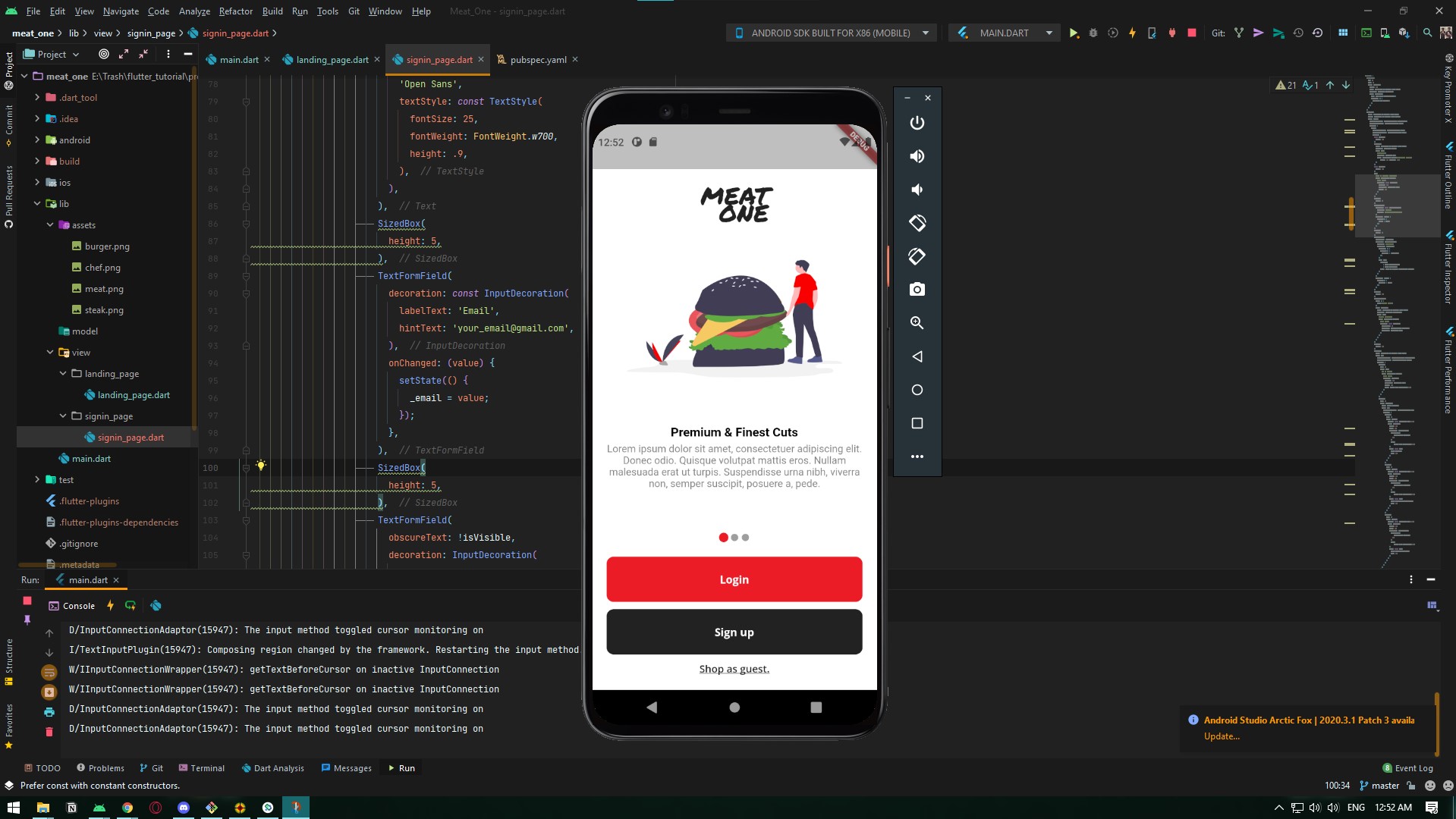 GitHub - WorkWithAfridi/SteakOut-OnlineFastFood-EcommerceApp-MockUp: A demo/showcase project for ...
