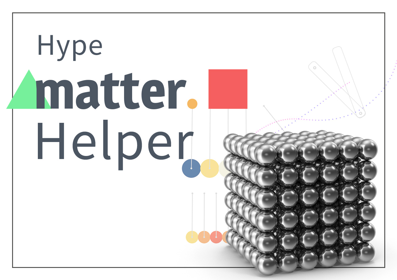 GitHub - worldoptimizer/HypeMatterHelper: Helps in dealing with the matter.js Engine included in ...