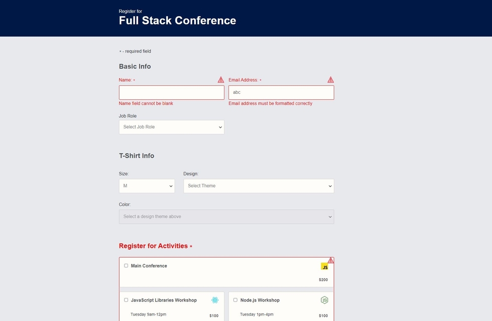 Github Brittonashfordinteractive Form An Interactive Responsive Form With Validation