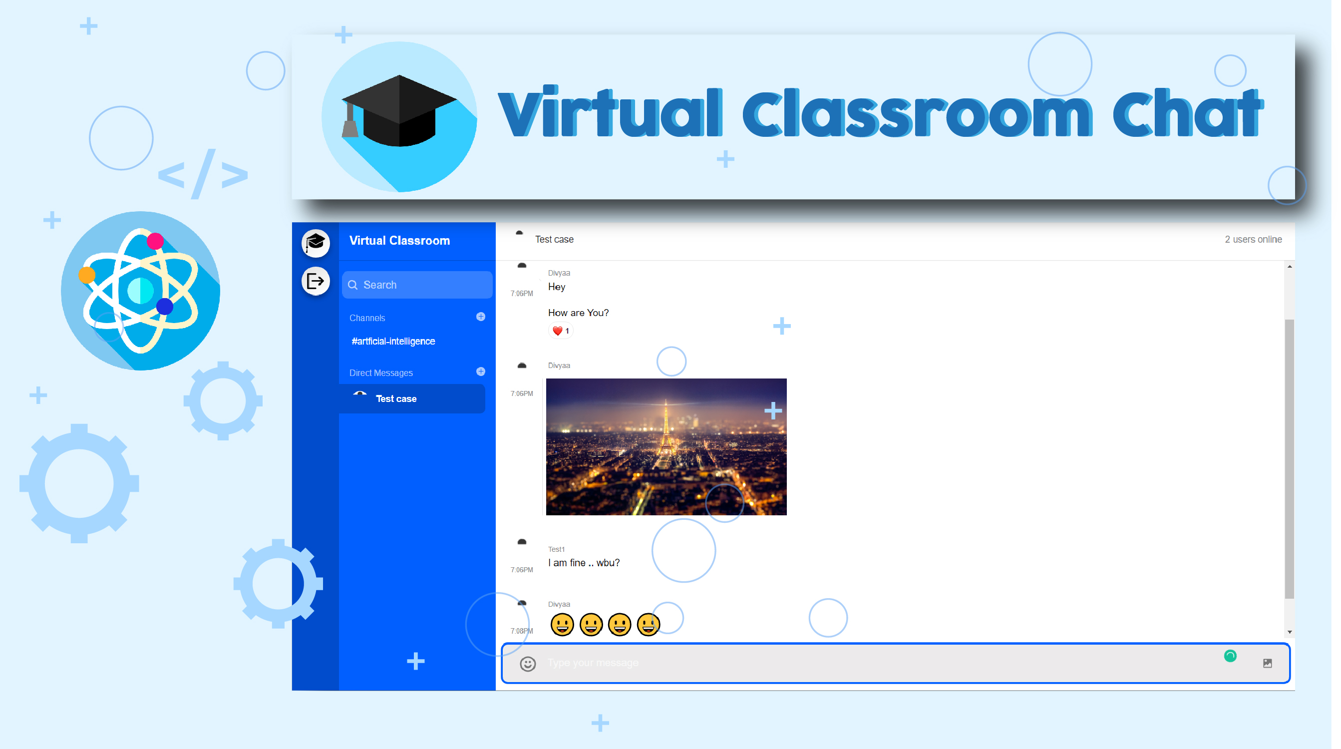 GitHub - divyadhimaan/Virtual-Classroom-Chat: This is a Full Realtime ...