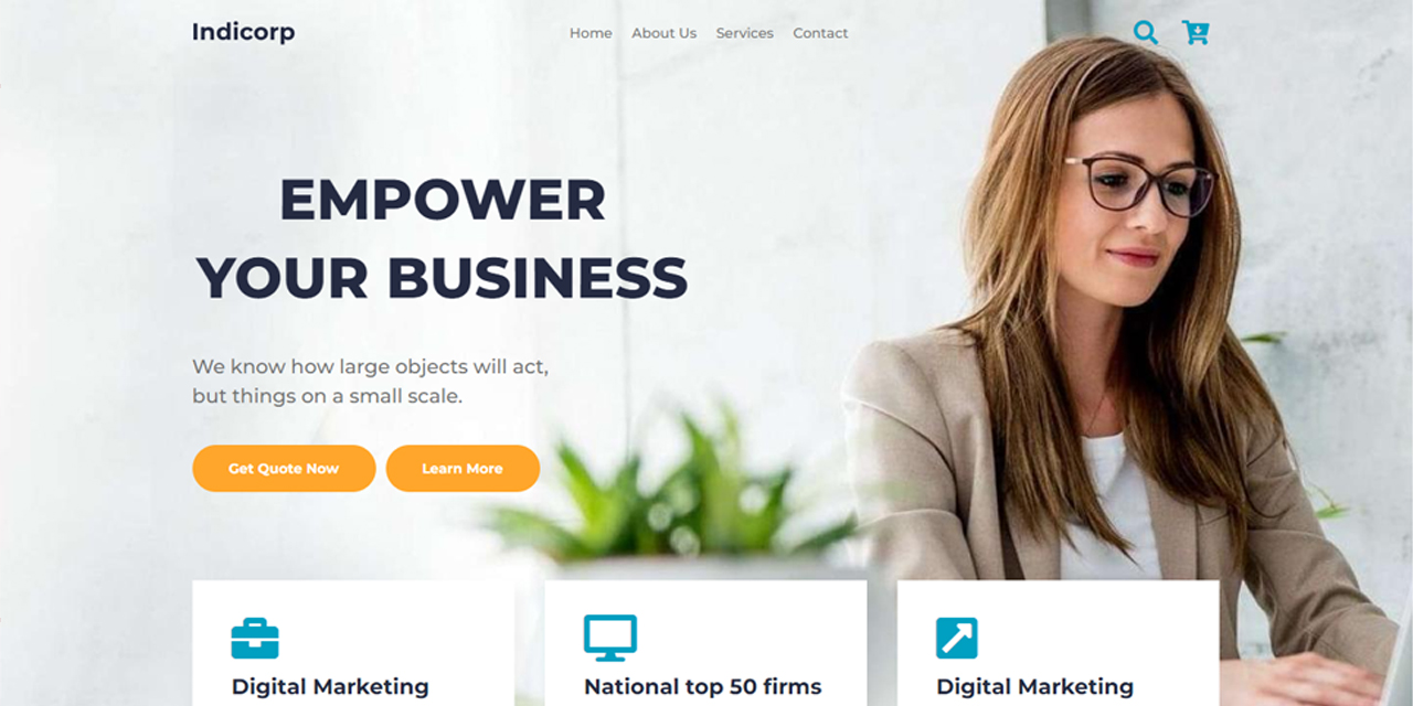 GitHub - ftrixy/landing_Indicorp