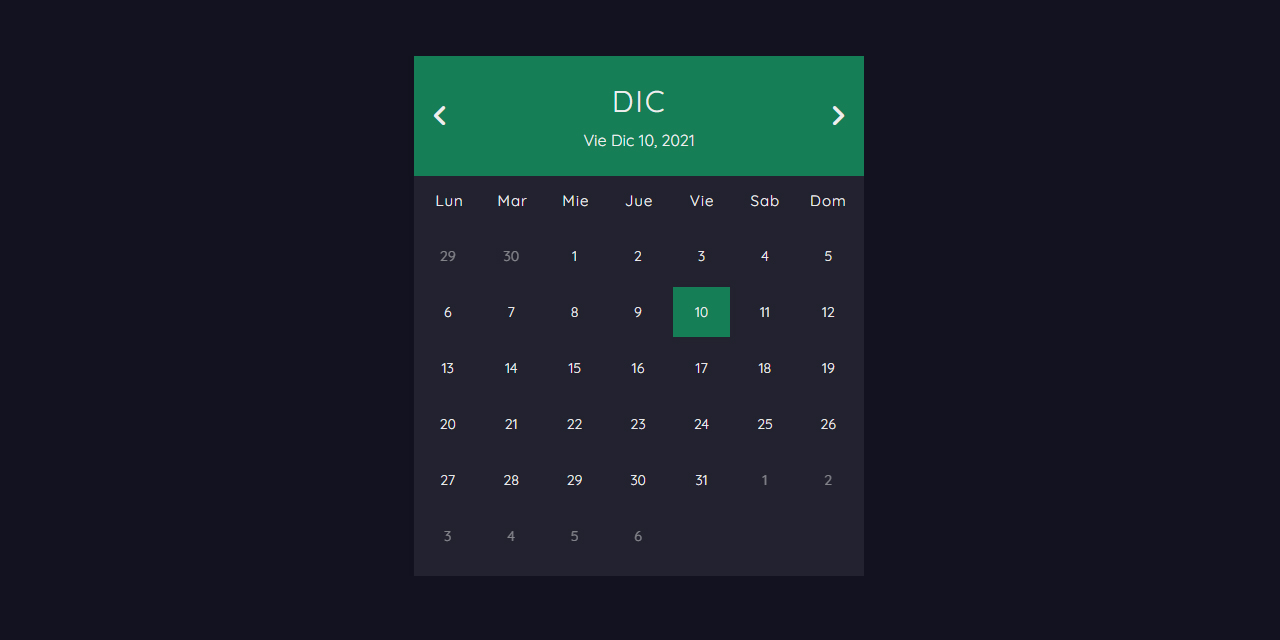 GitHub - ch4rbo/calendar-spanish: desarrollé un calendario usando html ...