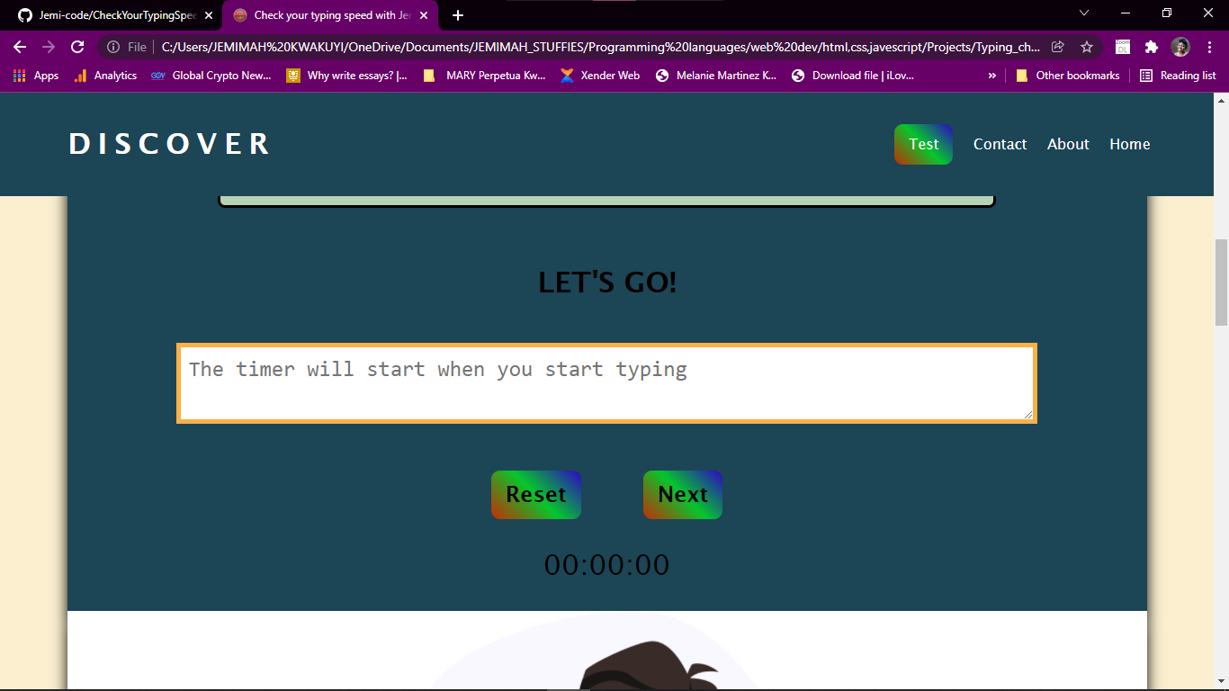 GitHub - Jemi-code/CheckYourTypingSpeed: It's a website made to help ...