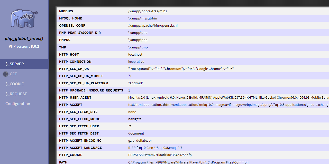 GitHub - wltrdr/php_global_infos: File allowing you to quickly display ...