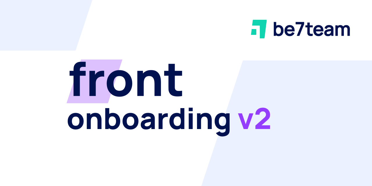 GitHub - b7group/onboarding-front-v2: Onboarding to be7team frontend. Stack v2.