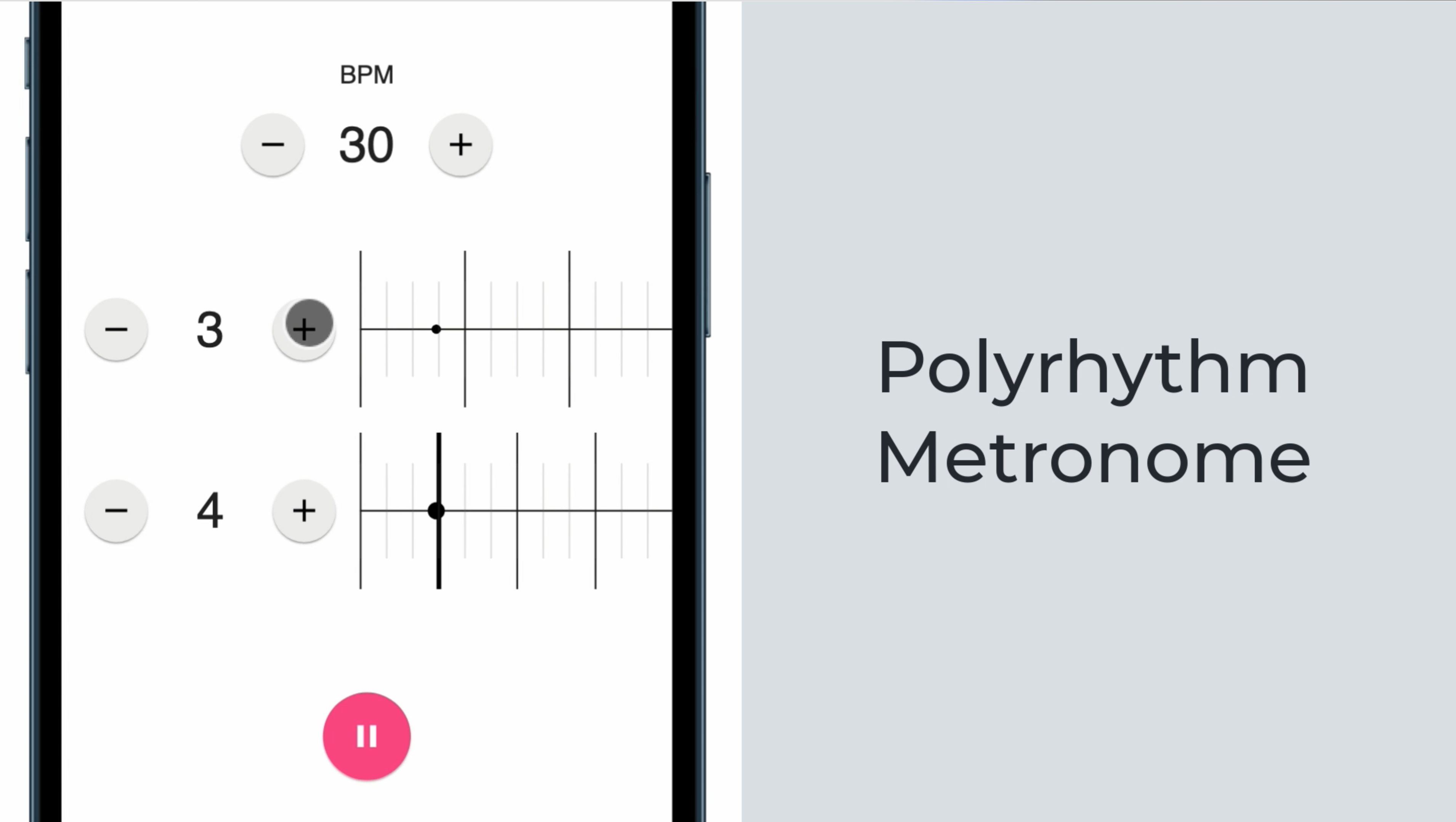 GitHub - hhyyg/polyrhythm-metronome-pub: ⏱ Polyrhythm Metronome - web tools for practicing Metronome