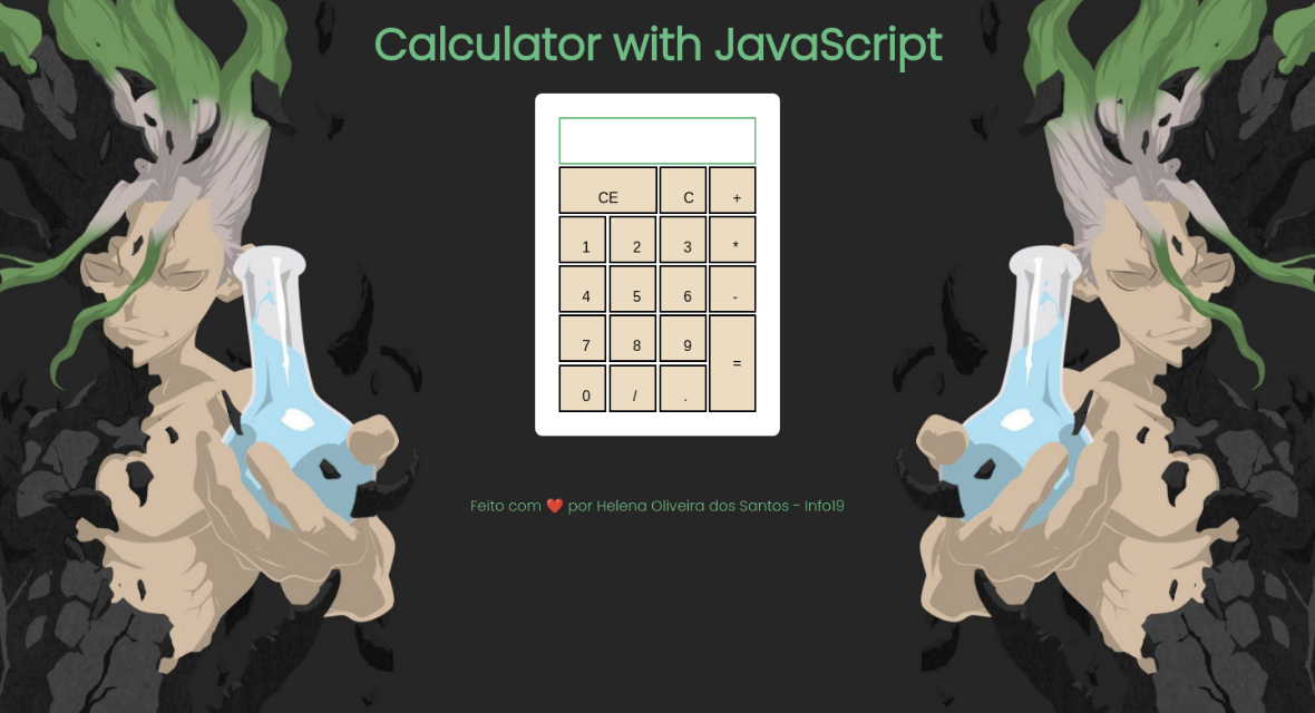 GitHub - HelenaOliveira366/Calculadora-Basica-com-JavaScript: Calculadora que realiza cálculos ...