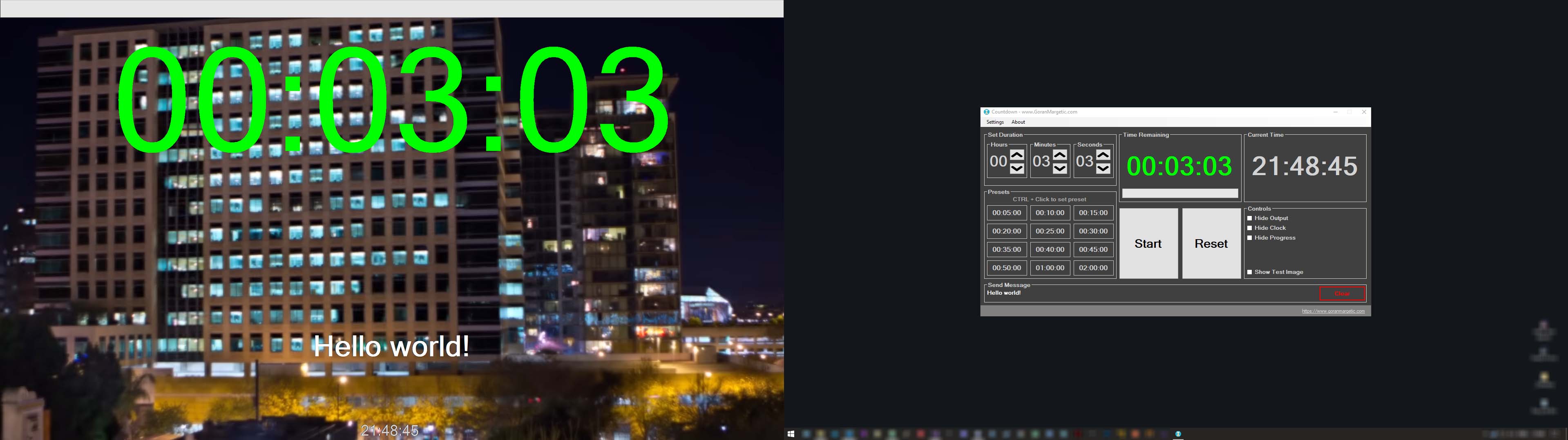 GitHub - gmargetic/Countdown-Live-Video-Streaming: Countdown for Video ...