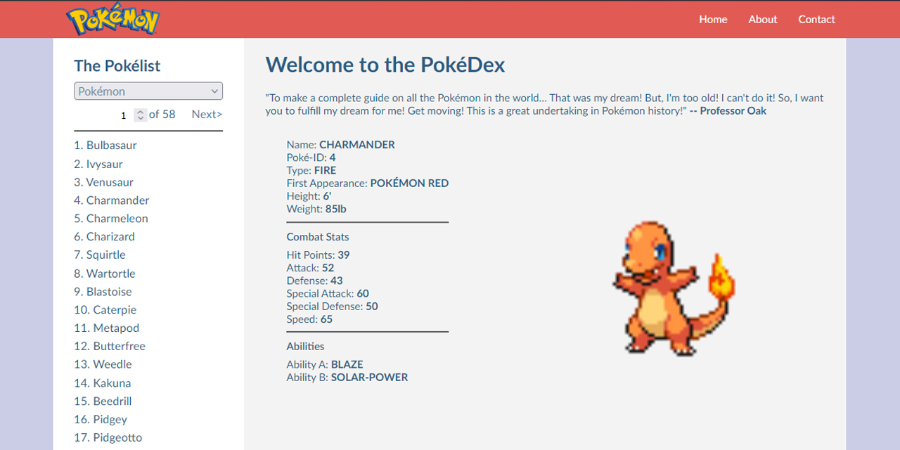 Github Bernardjppokedex Vanilla Js This Simple Project Is An Exercise Of The Introductory 