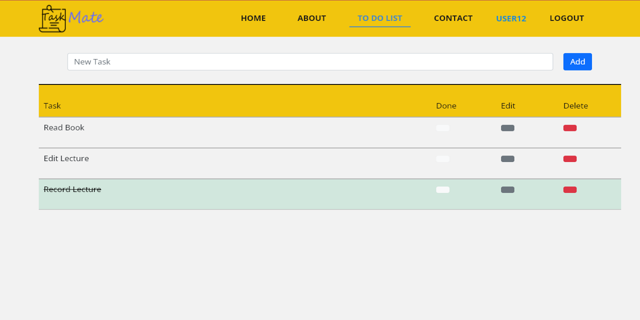 GitHub - Keykubat60/taskmate: It is an example for a TO DO LIST with Django