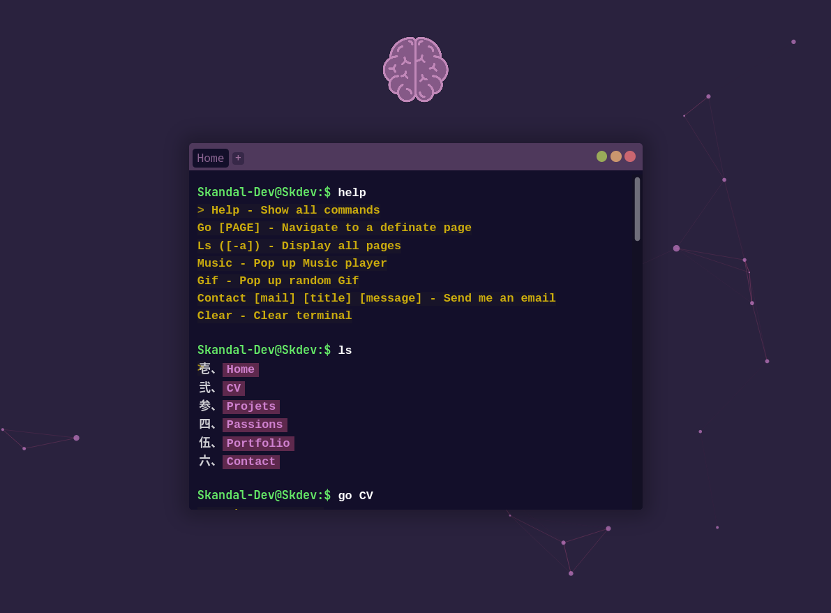 GitHub - Skandal-Dev/skdev: skdev personnal website