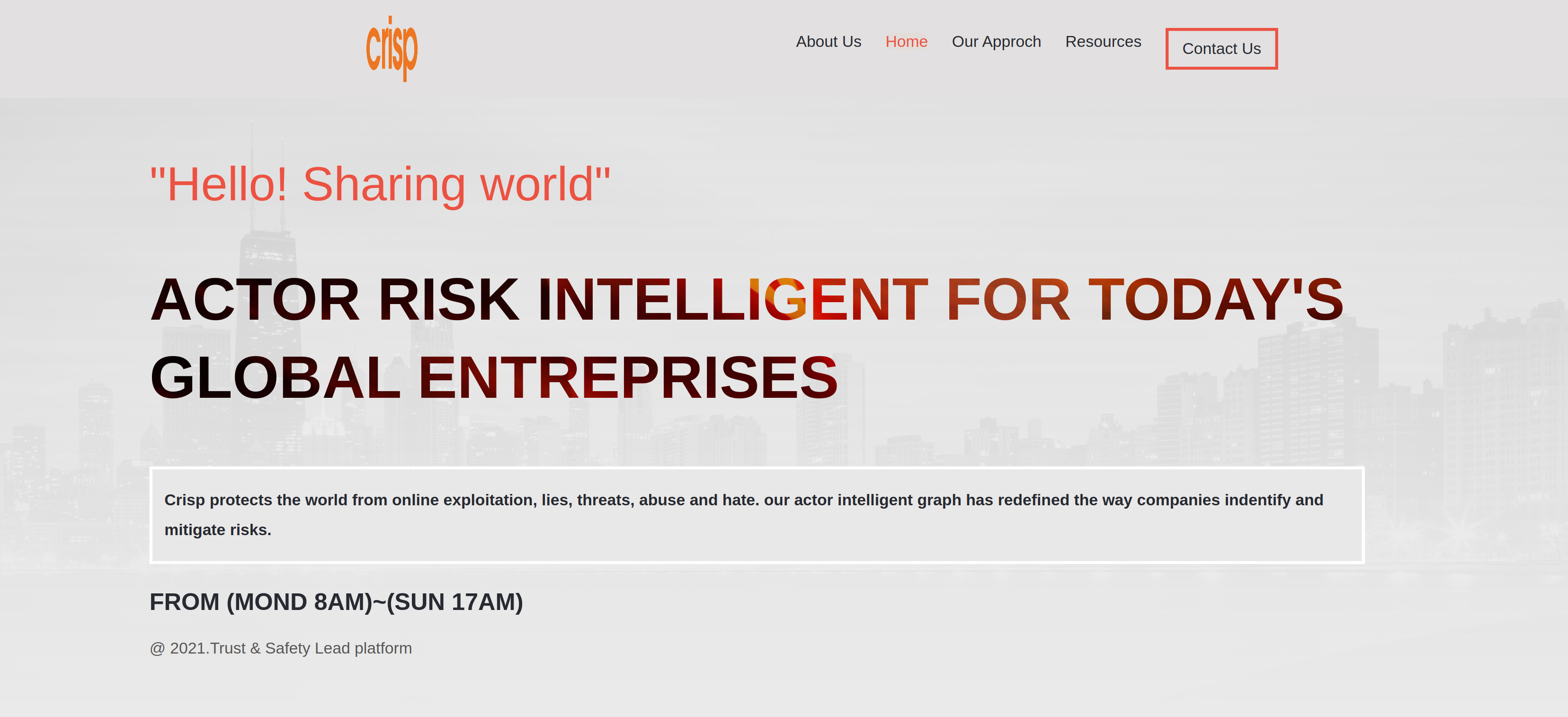 GitHub - joskalenda/crisp-coorporate-company: Crisp protects the world from online exploitation ...