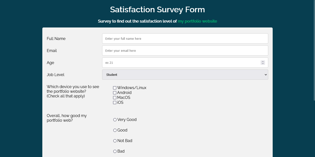 GitHub - bigbisson/Simple-Form-Page