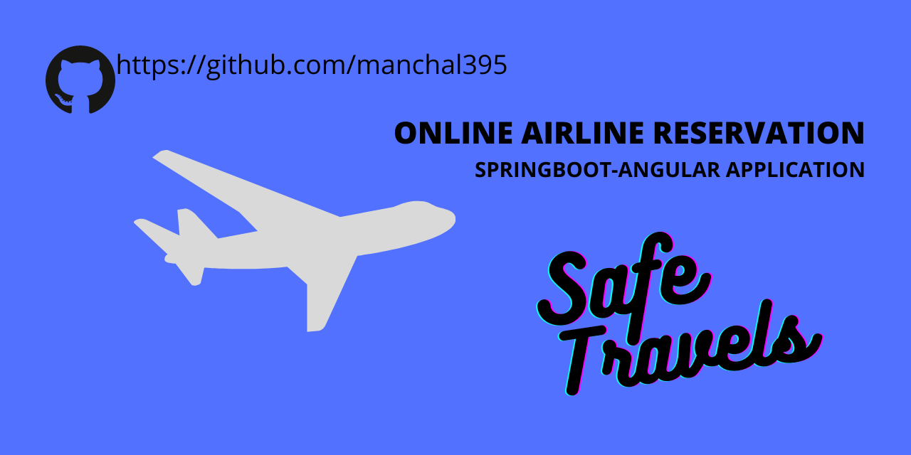Github Manchal395airline Reservation Springboot Angular