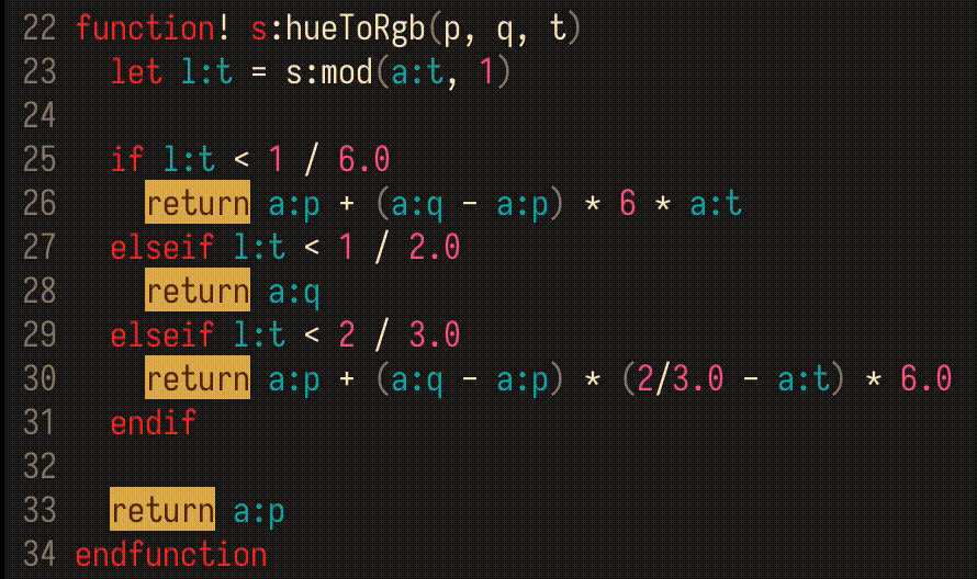 GitHub - aalin/animated-search-highlight.nvim: Animated search ...
