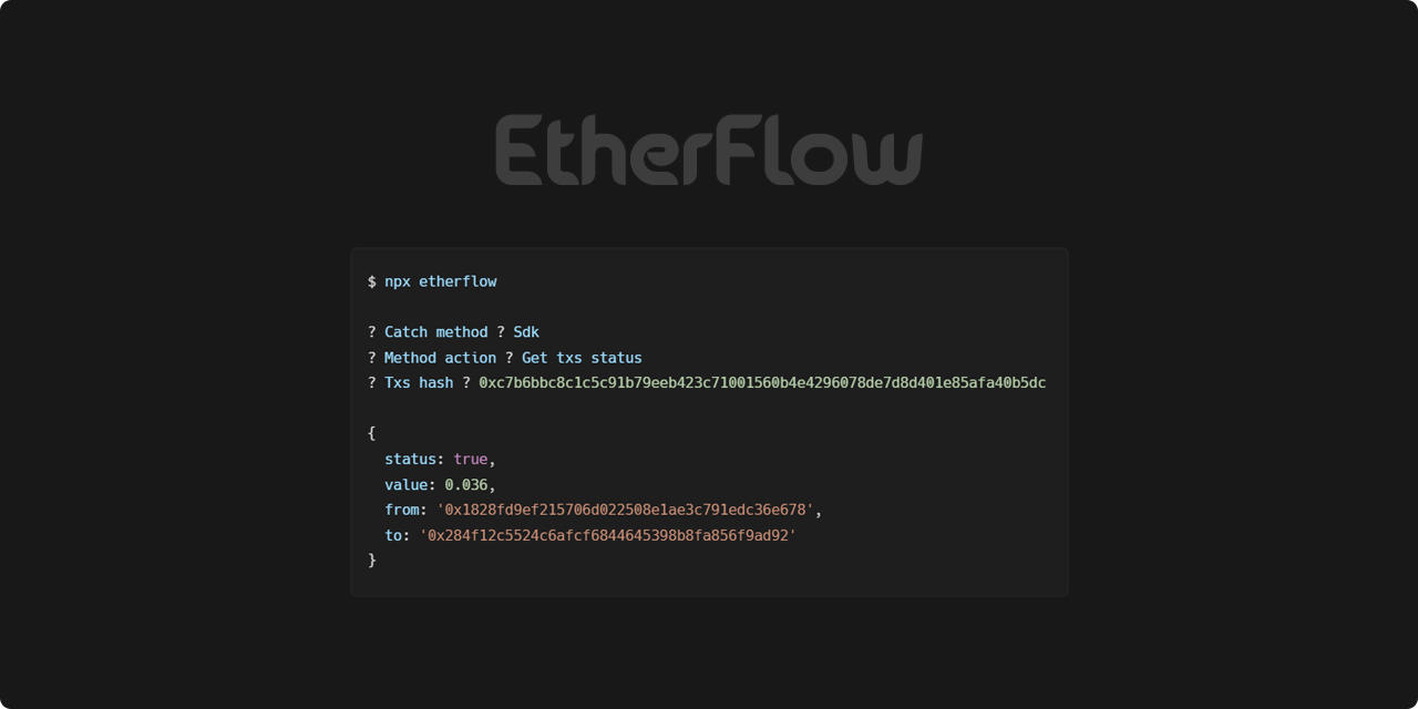 GitHub - dalirnet/etherflow: Flow of Ethereum blockchain