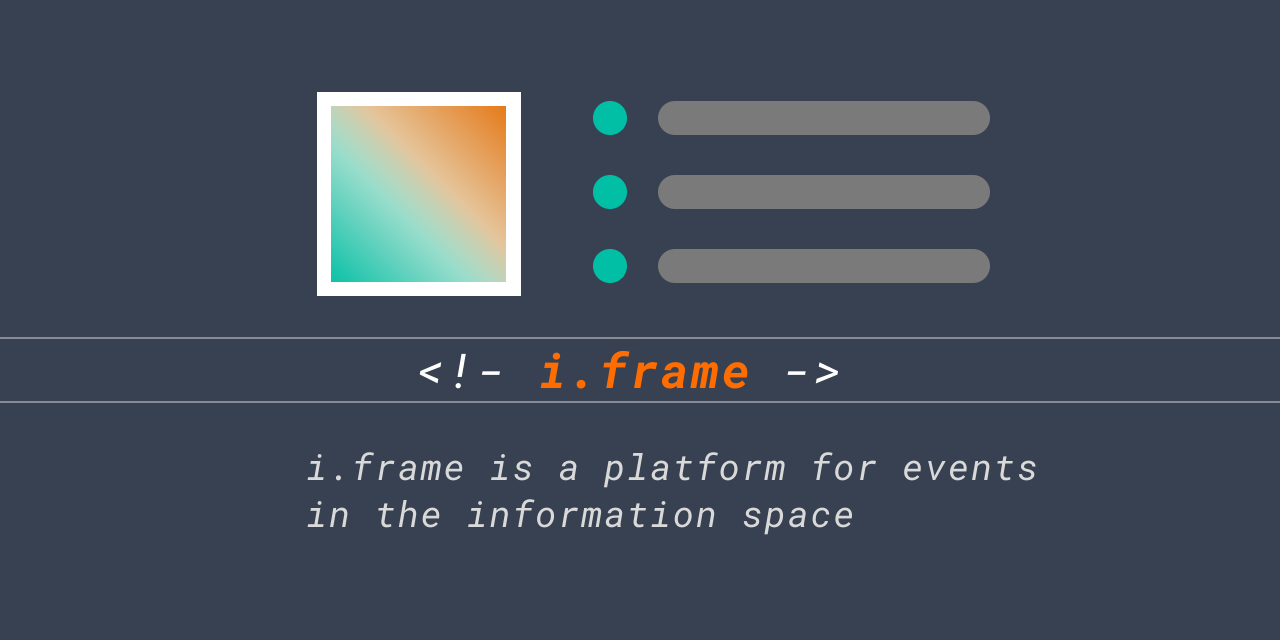 GitHub - archival-archetyping/i.frame: i.frame is an open-source ...