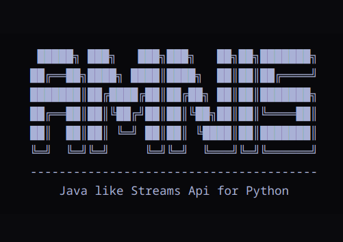 GitHub - zahash/amnis: Java like Streams Api for Python