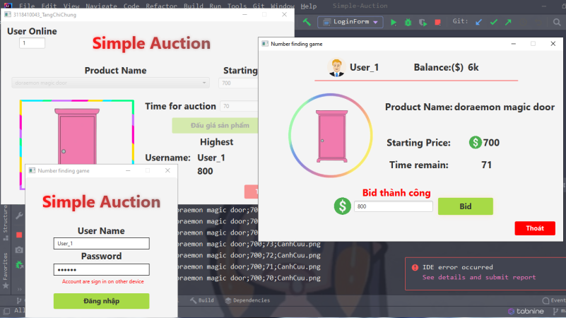 GitHub - TccKaiCi/Simple-Auction