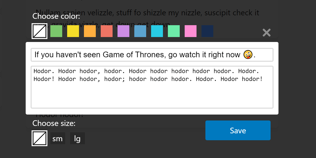 GitHub - Karlen-ll/sticky-notes: Simple task manager on React 18