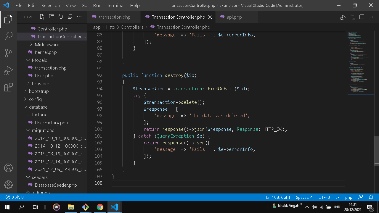 Github Ishakkangahapi Dasar Laravel Repositori Ini Merupakan Hasil Pembelajaran Dasar 