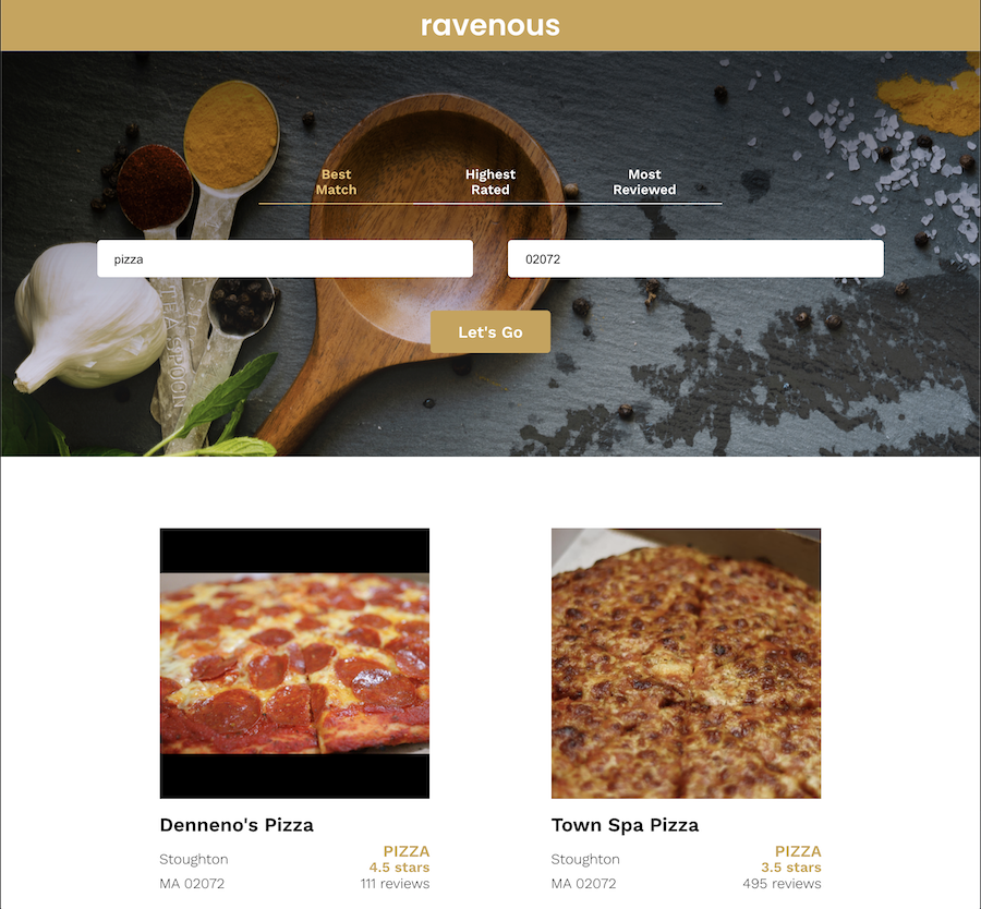 GitHub - apo11oCreed/ravenous: React app build project provided by Codecademy.