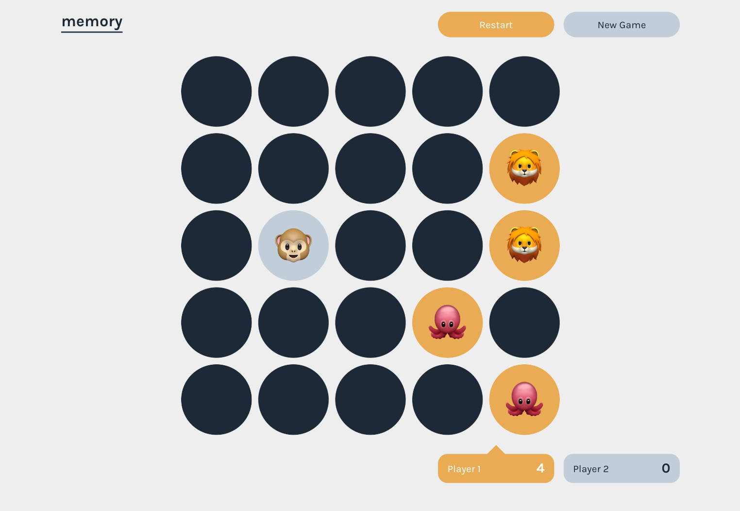 Github Yeraysarmientomemory React A Little Turn Based Memory Pwa Game Based In A