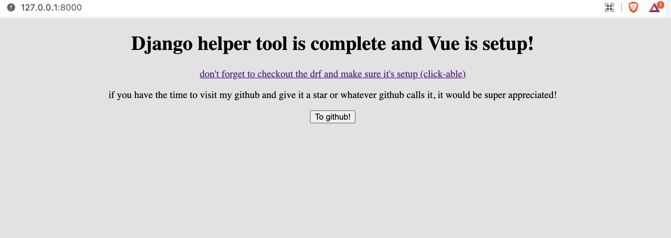 GitHub - Calen-Ray/Django-helper-tool: A small script to setup the boiler plate django ...