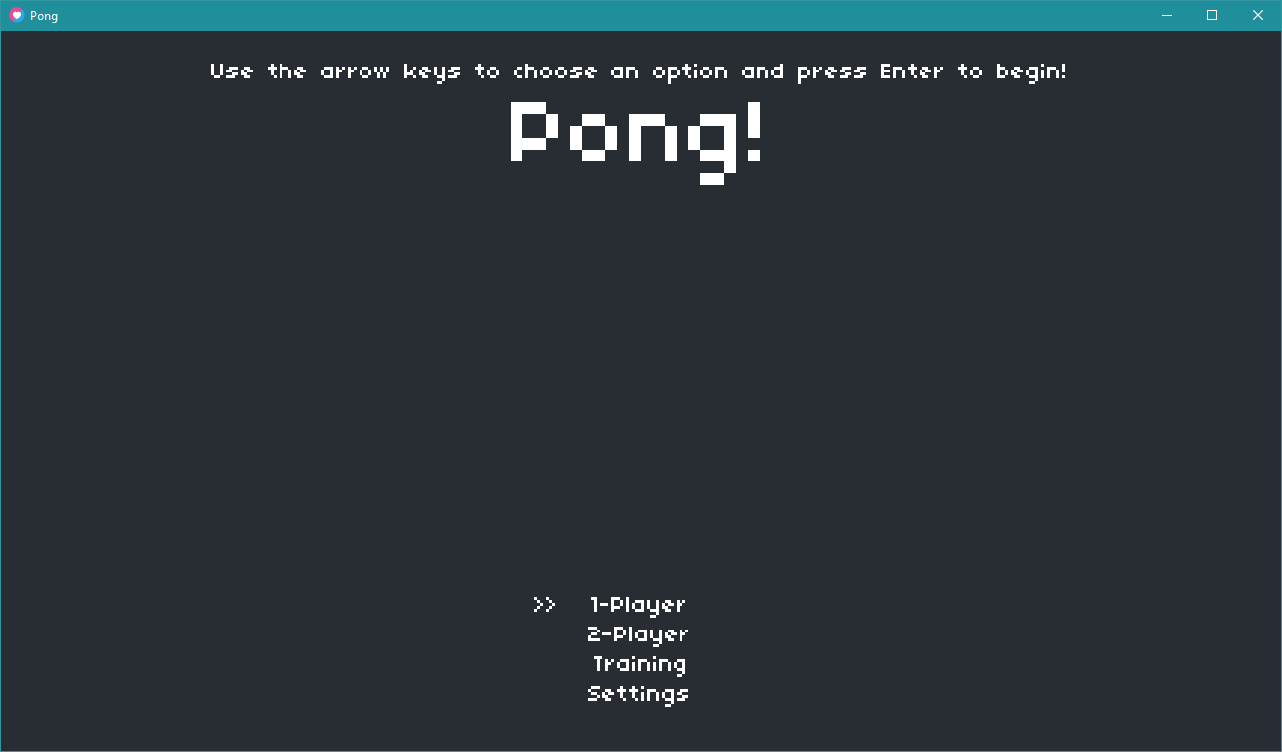 Github Ianskelskeypong An Implementation Of The Classic Game Pong Using Lua Language And