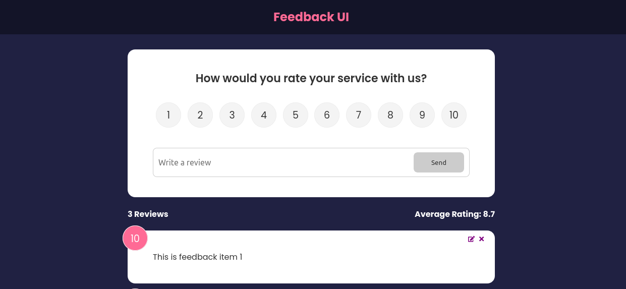 GitHub - Lipitt/feedback-app: app de feedback para un servicio/producto ...