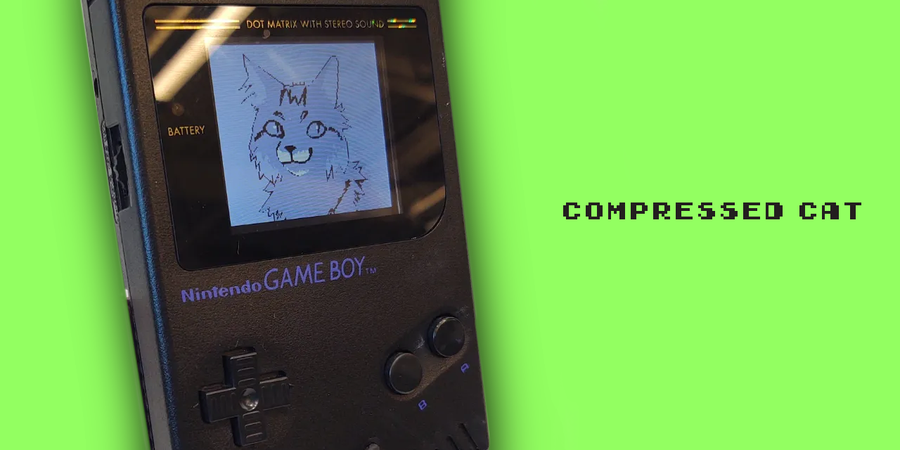 GitHub - anakrusis/COMPRESSED-CAT: Interactive Gameboy art project!