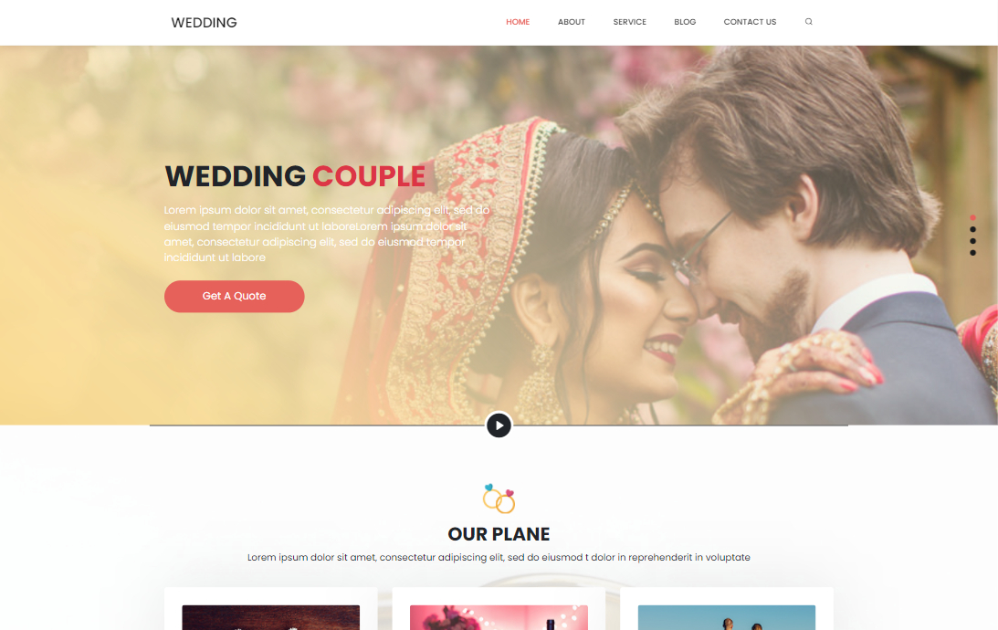 Github Javiyadeep Wedding This Website Is Based On