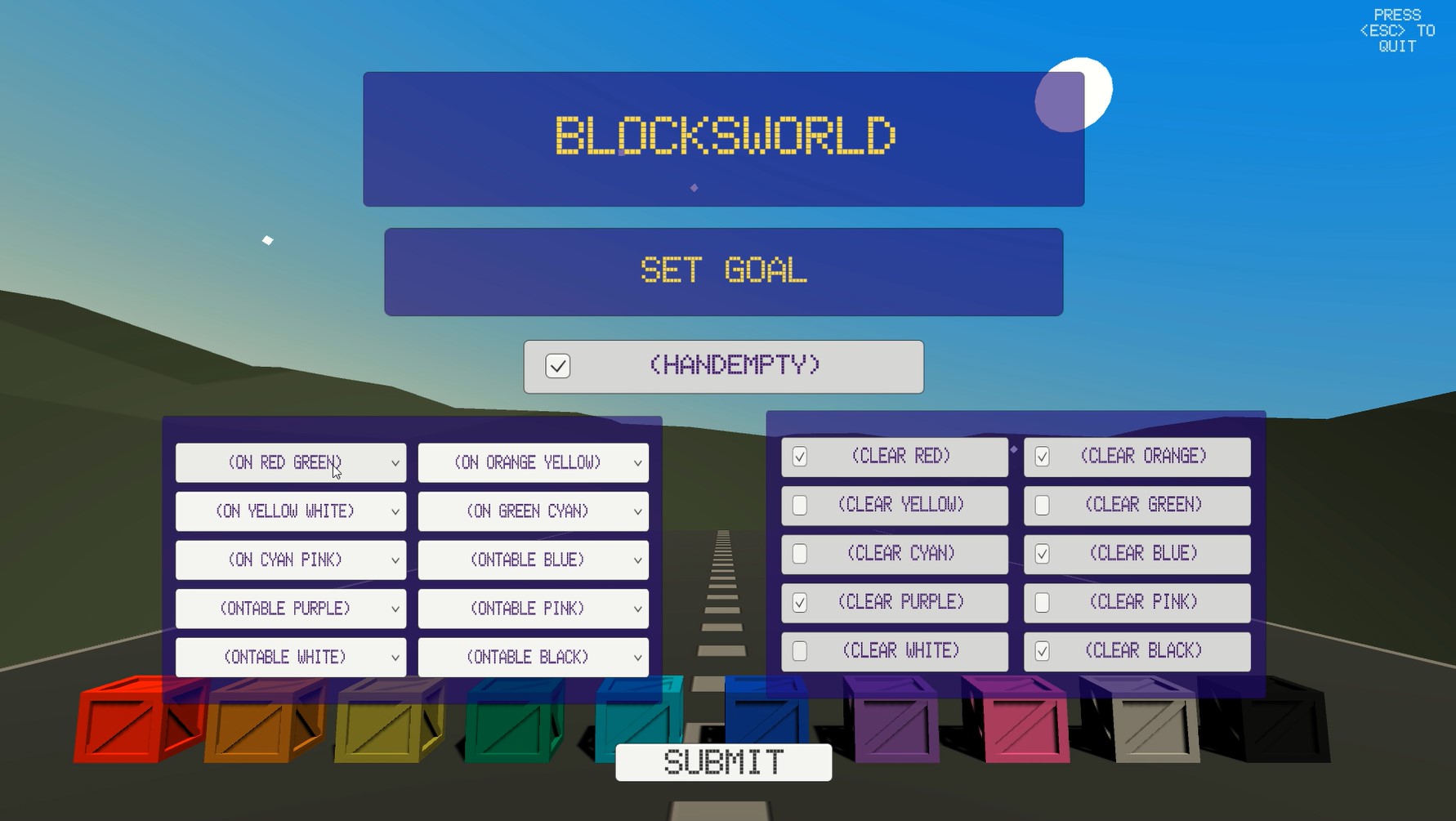 GitHub - beckydvn/Blocksworld-Unity3D-Simulation: A 3D simulation of ...