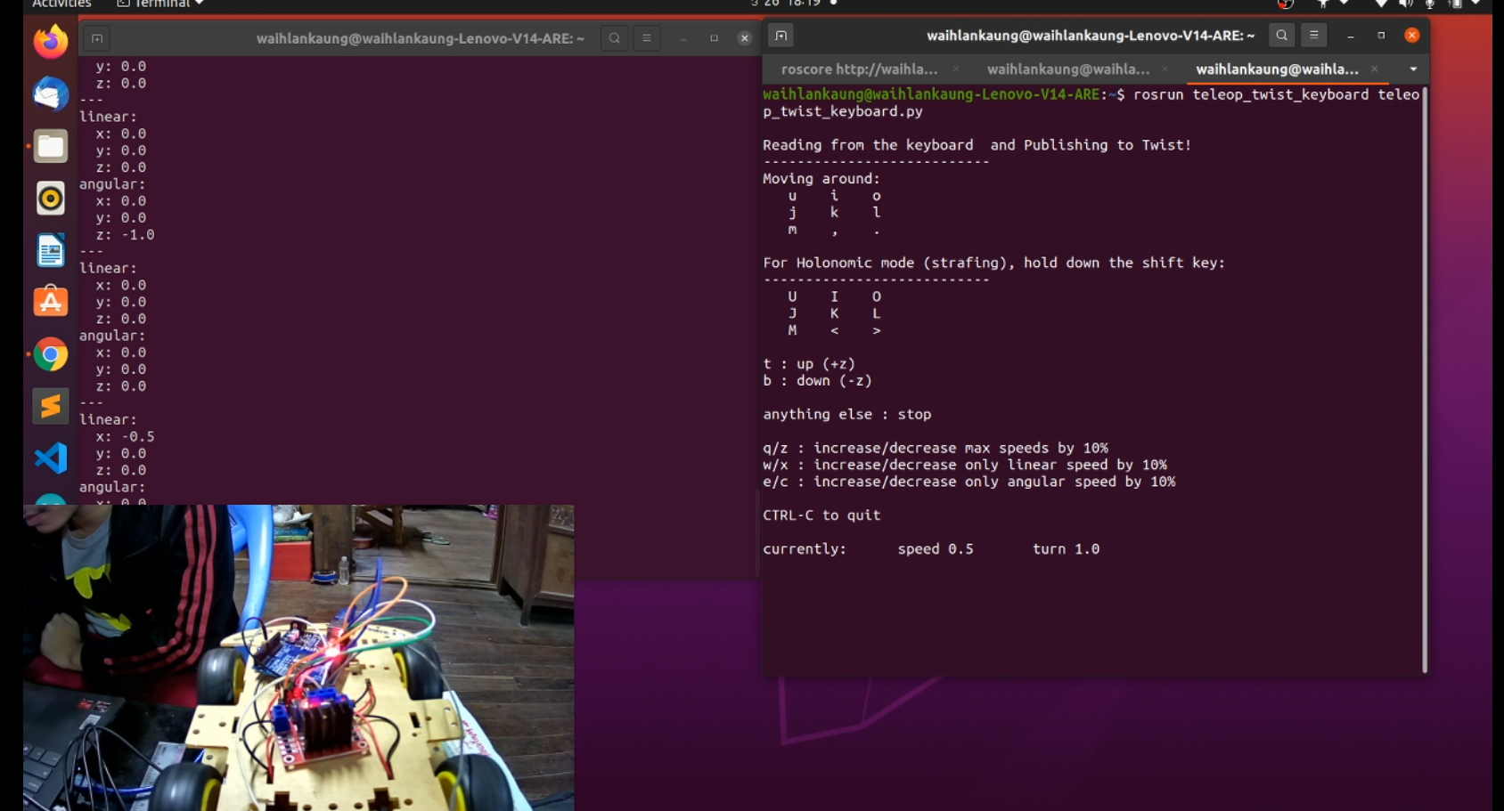 Github Waihlan103 Arduino Car With Teleop Ros The Project That Arduino Car Is Controlled With