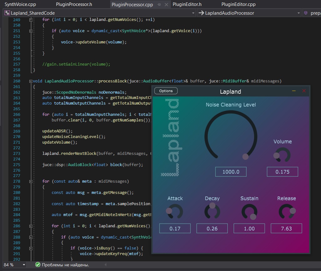 Github Dotinspiredby Laplandsynthvst Cpp Lapland Vst3 Synthesizer Using Juce Framework Some