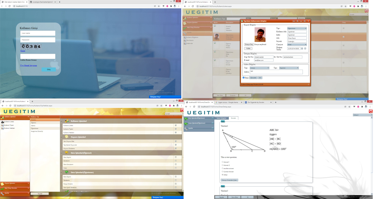 GitHub - oocakoglu/GaziUzaktanEgitim2014: Remote Education Solution ...
