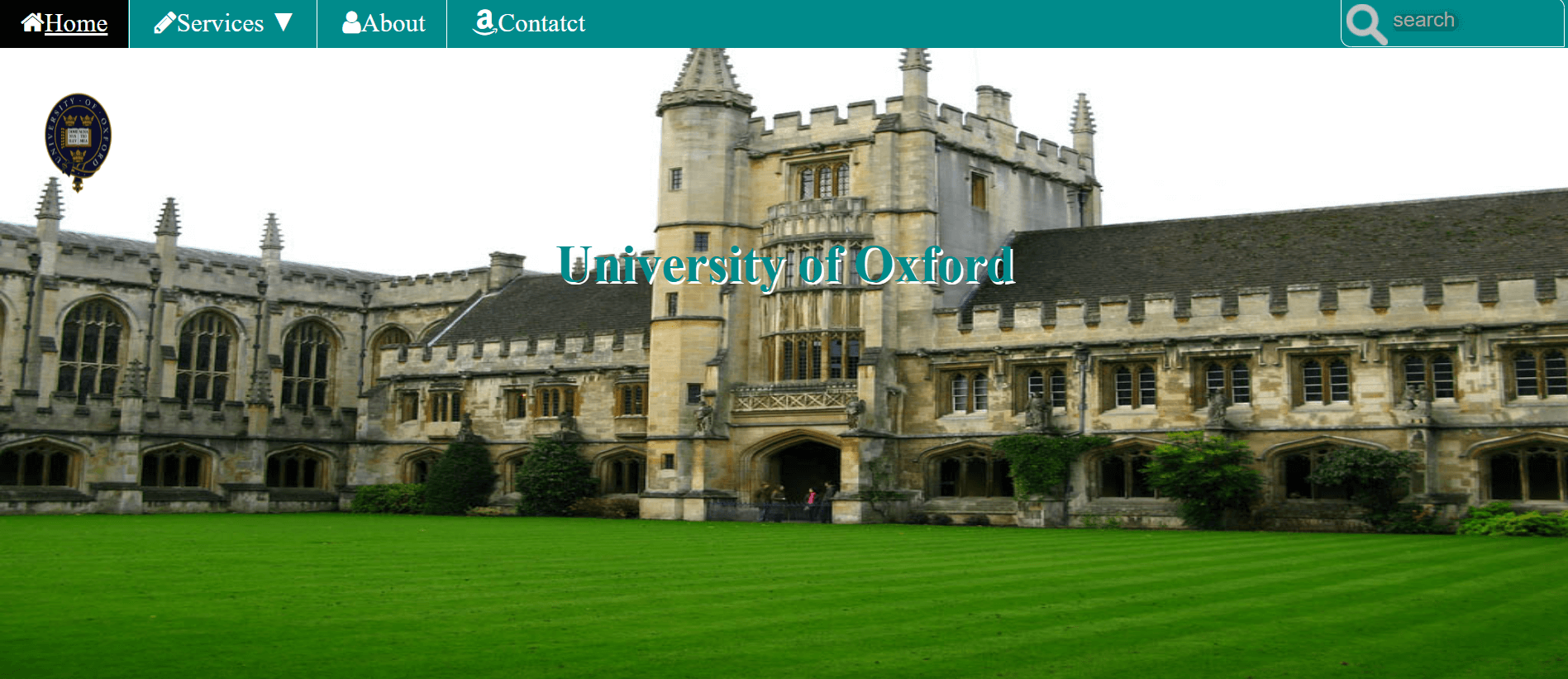 GitHub - ahmadi70/html-css-template-university: created by students of ...