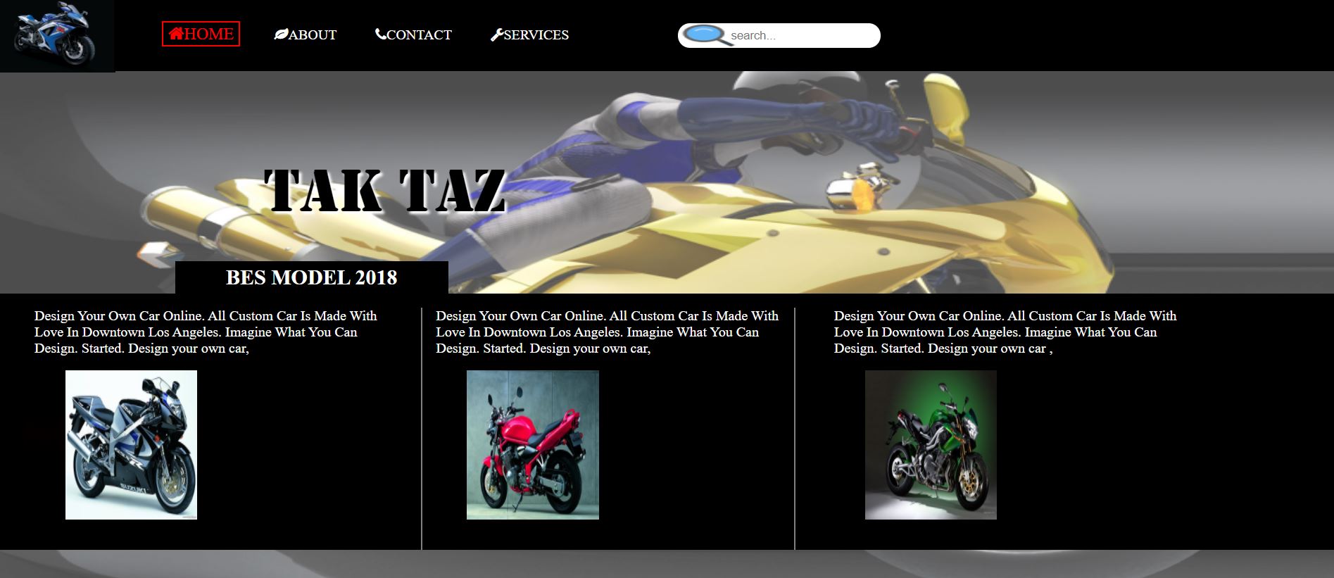 GitHub - ahmadi70/html-css-template-TAK-TAZ: created by students of web ...