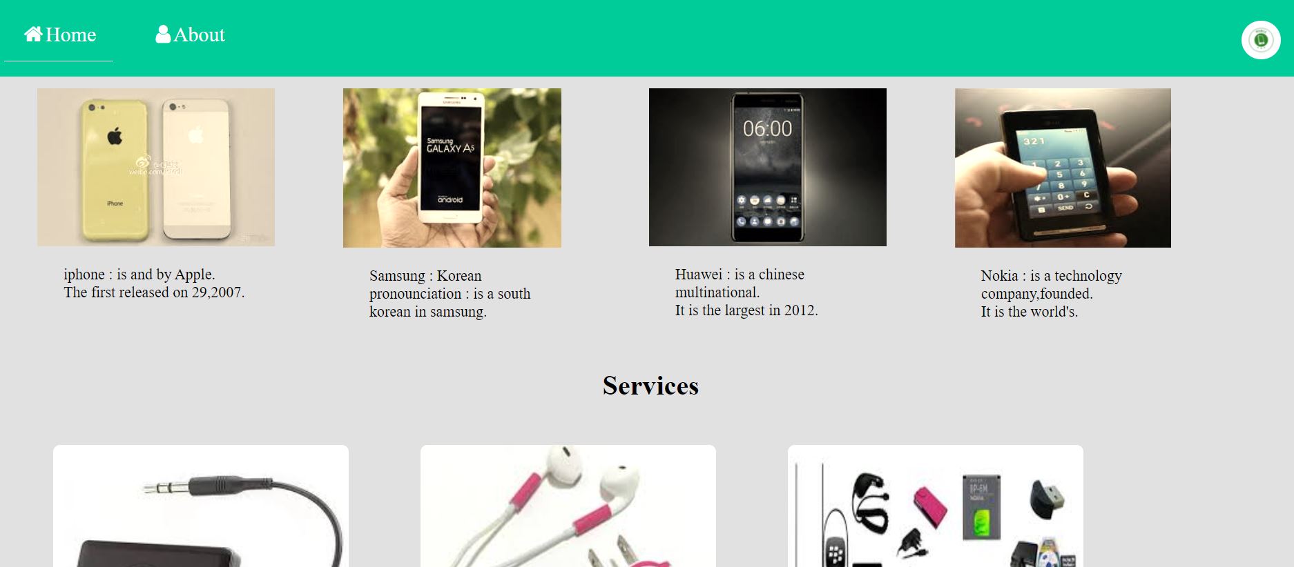 GitHub - ahmadi70/html-css-template-Mobile-Companies: created by ...