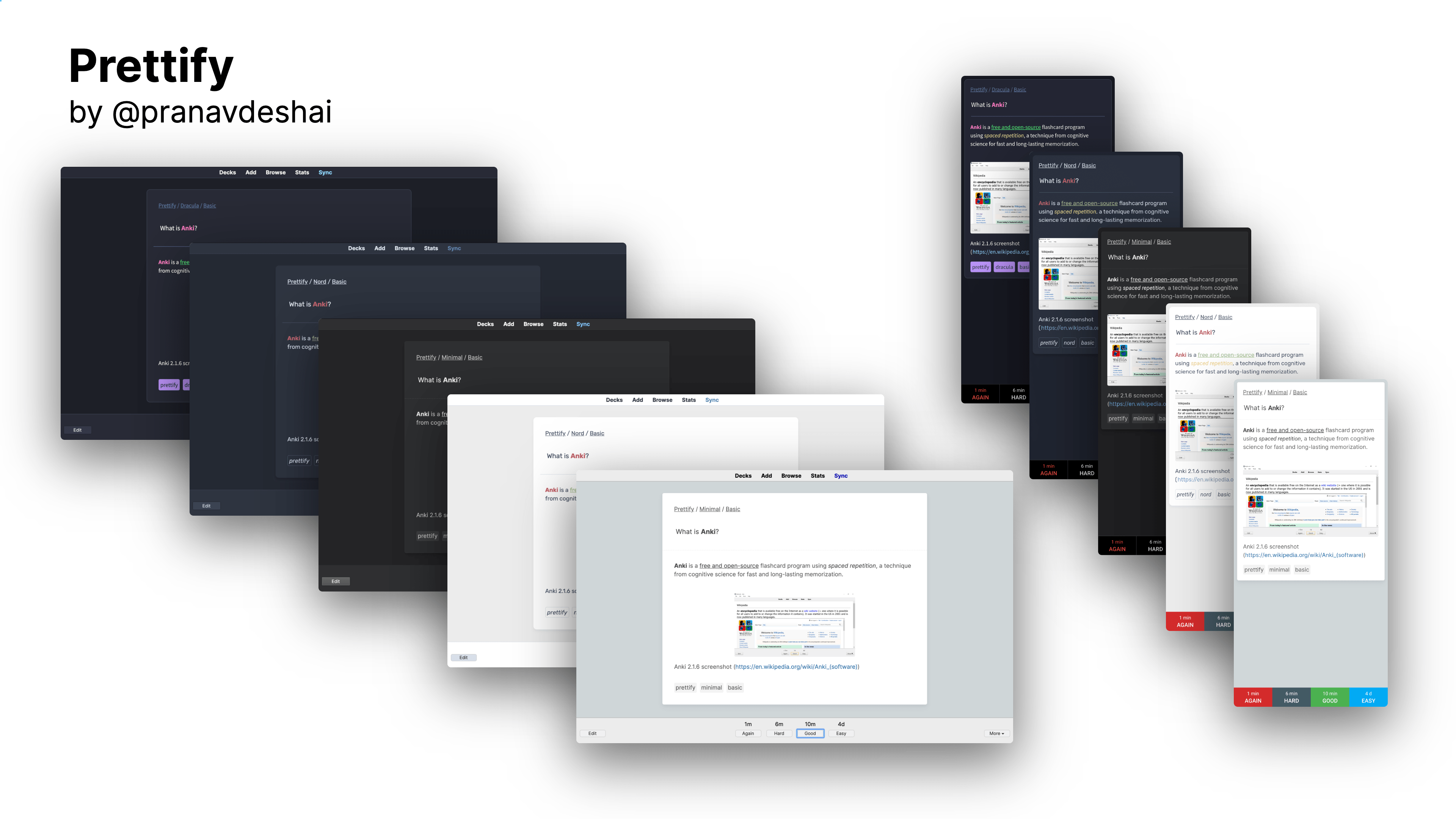 GitHub Pranavdeshai anki prettify Collection Of Customizable Anki 