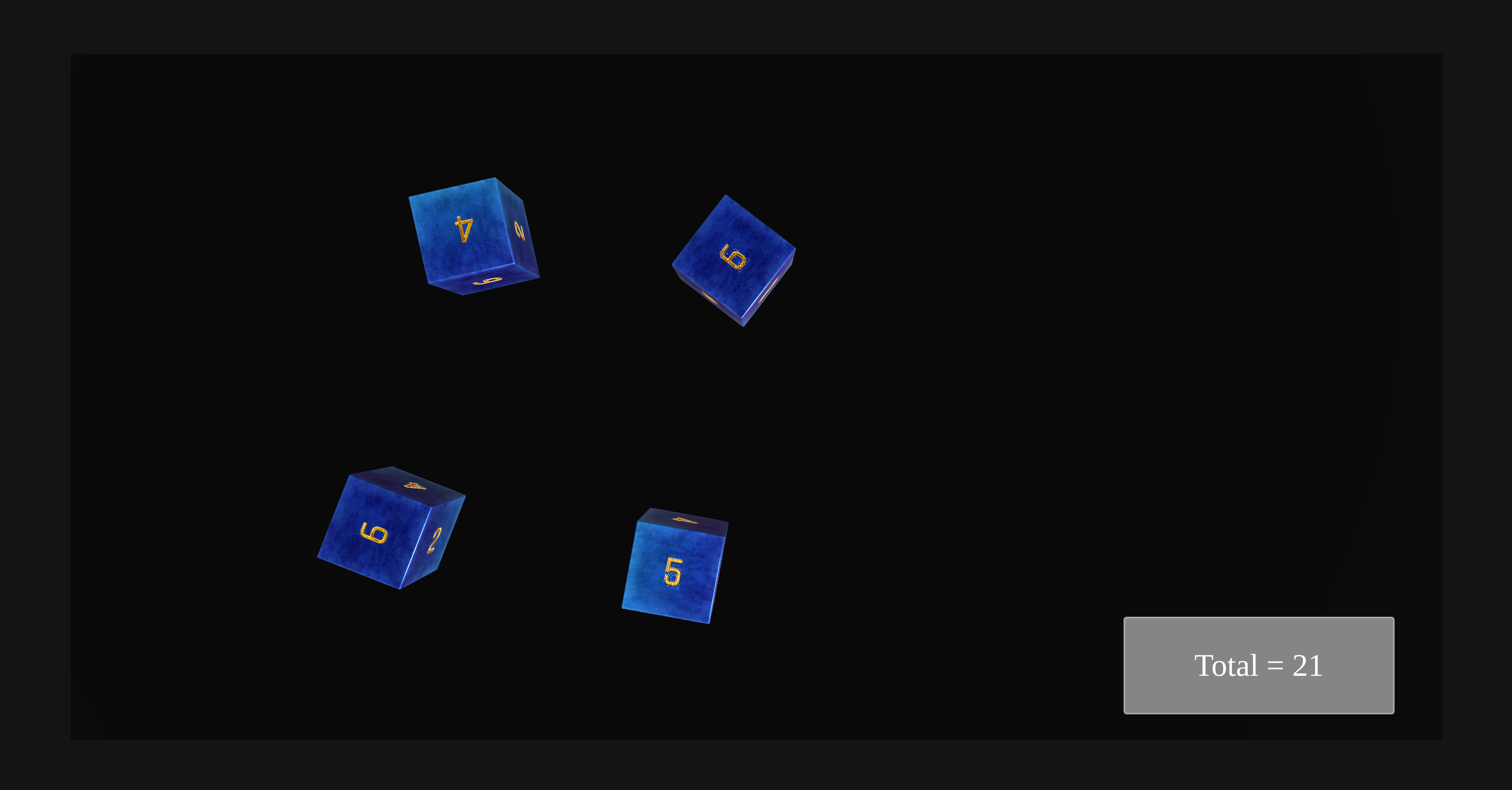 GitHub - tungtung233/rollDice: WebGL webapp where you can roll 4 dice (d6s)