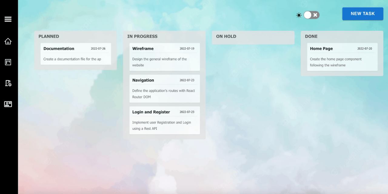 GitHub - Mar550/Project-KBOARD