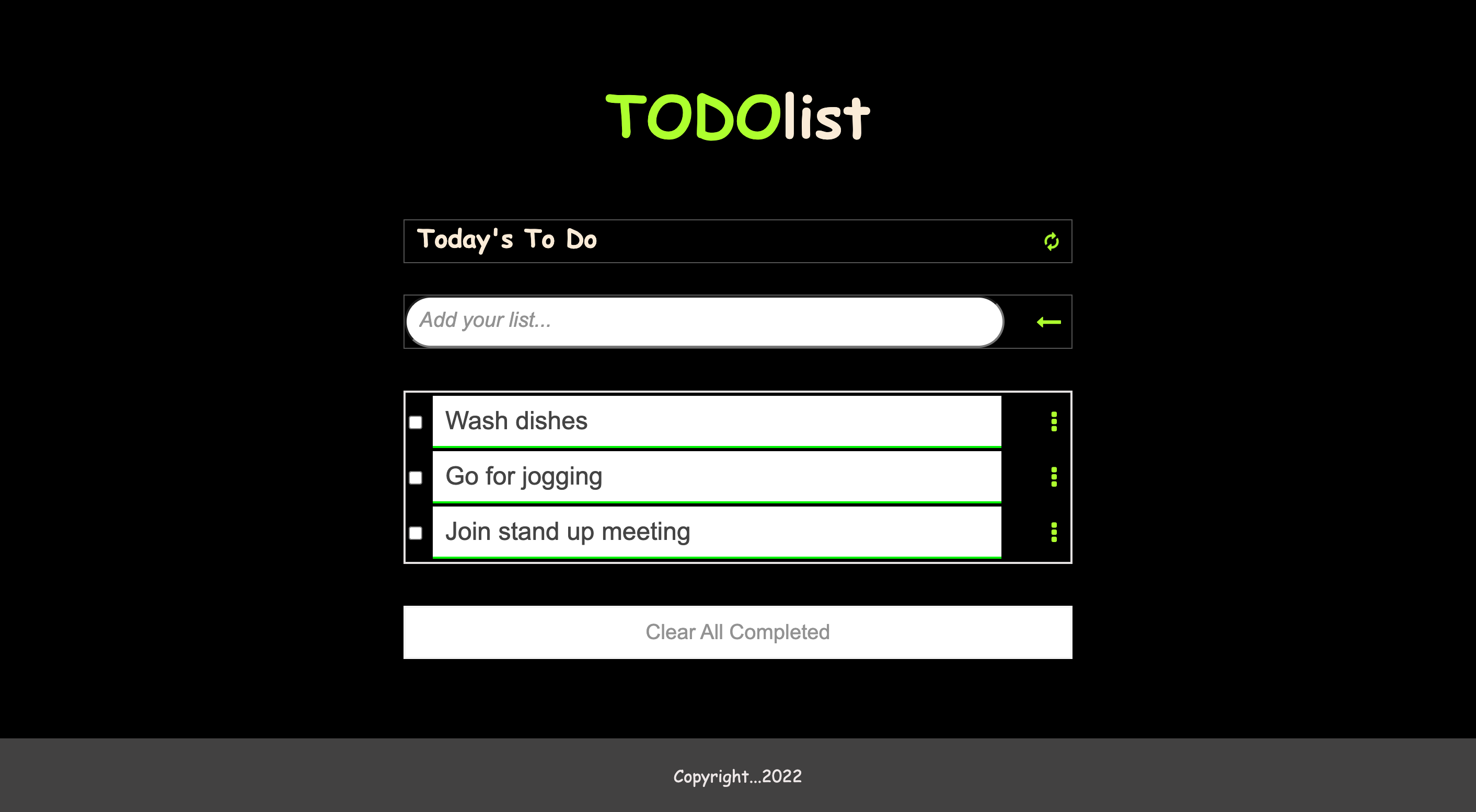 GitHub - joskalenda/to-do-list: To do list is a simple Application to ...
