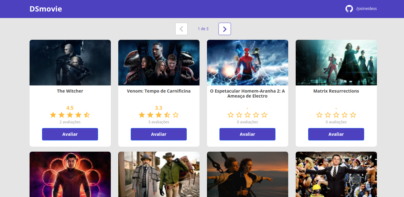 GitHub - josineidess/dsmovie