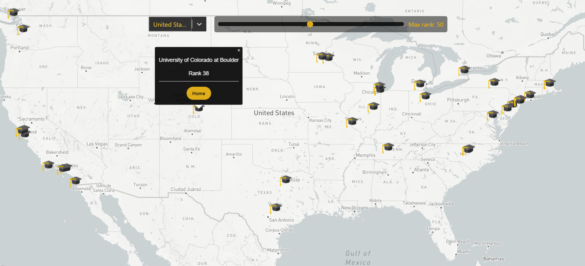 GitHub - MalloryWittwer/university-ranking-map: An interactive web ...