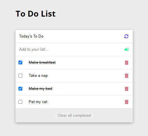 GitHub - melaniesigrid/TasksToDo: A simple To do List. It simply lists ...